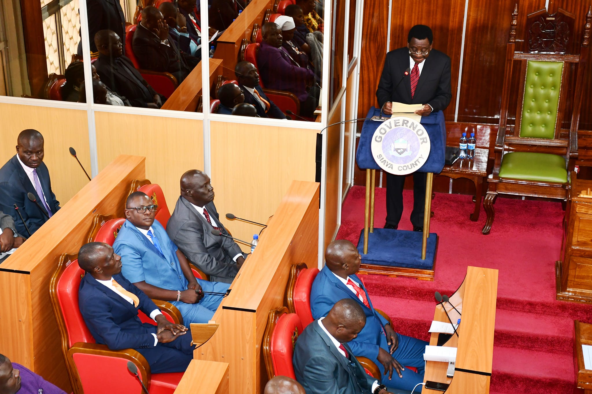 GOVERNOR JAMES ORENGO ADDRESSES INAUGURAL SITTING OF THE 3RD COUNTY ...