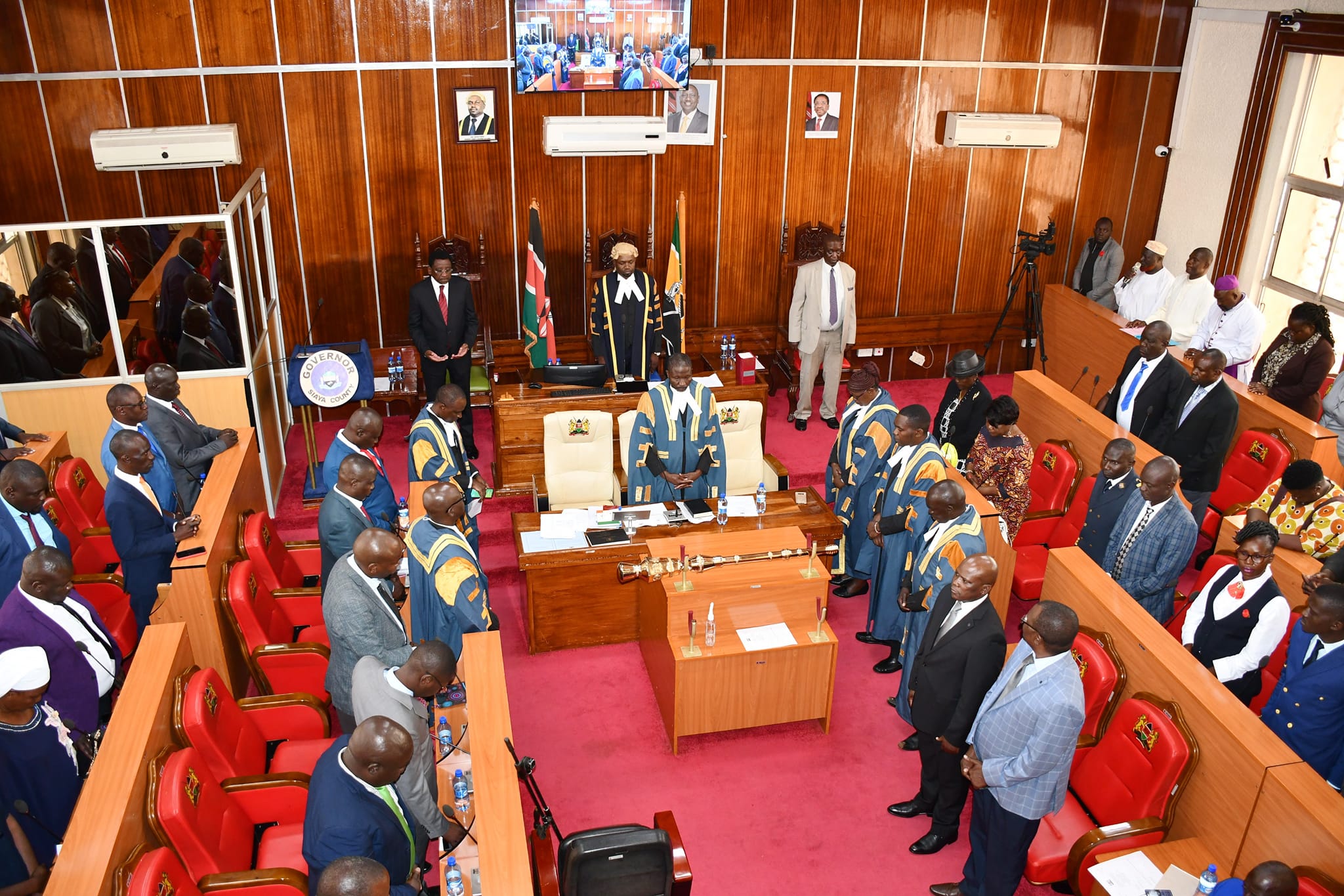 GOVERNOR JAMES ORENGO ADDRESSES INAUGURAL SITTING OF THE 3RD COUNTY ...